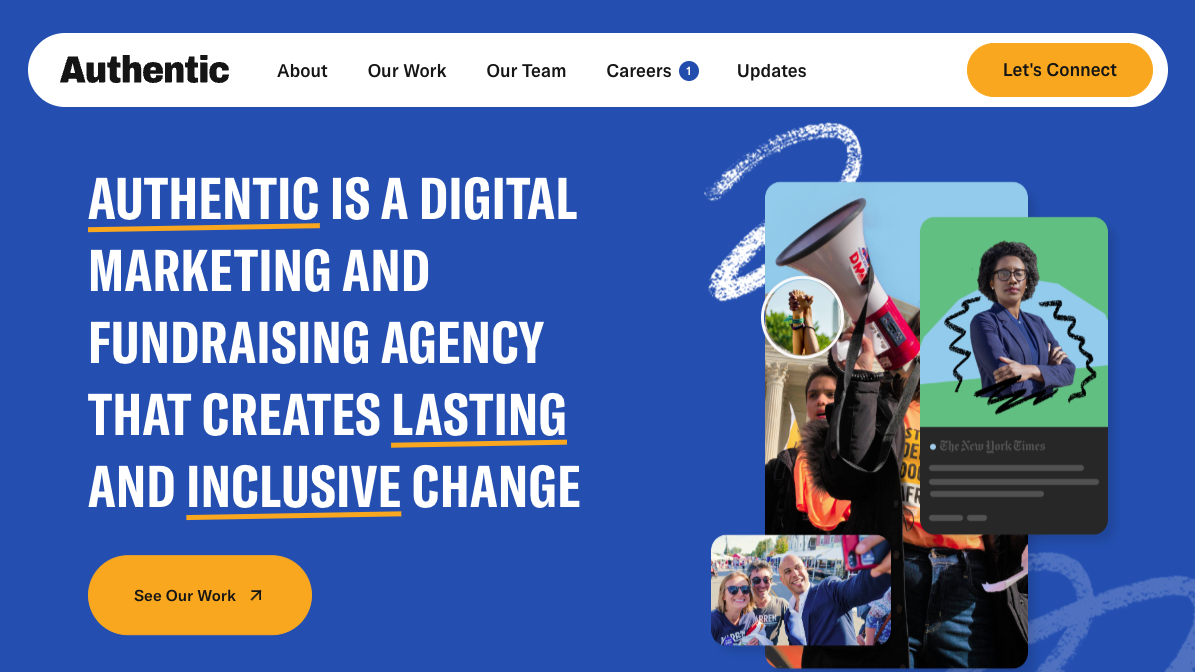 Loren Merchan — Authentic - Online Fundraising and Digital Paid Media